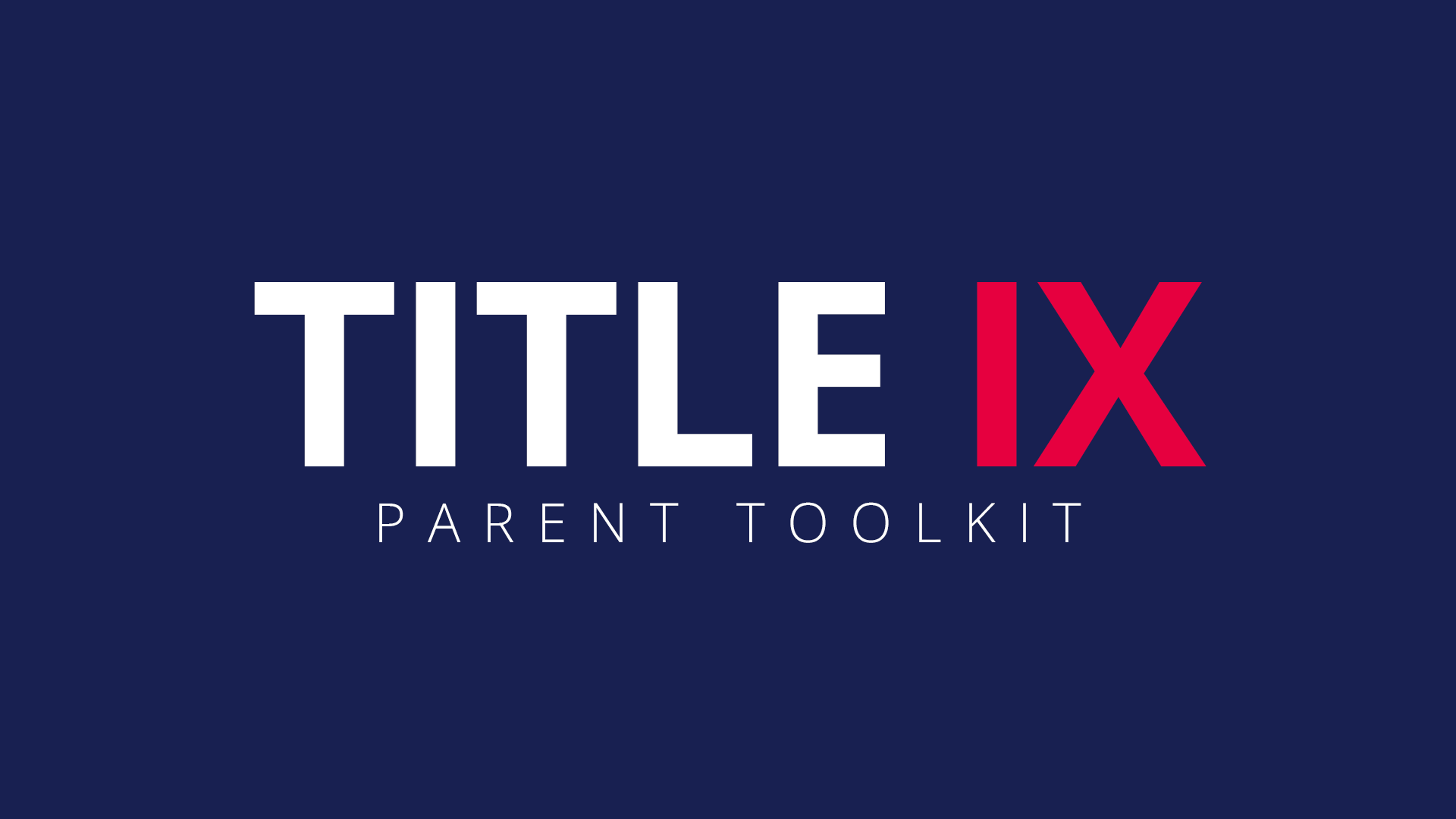 Title IX of the Education Amendments of 1972 - America First Legal