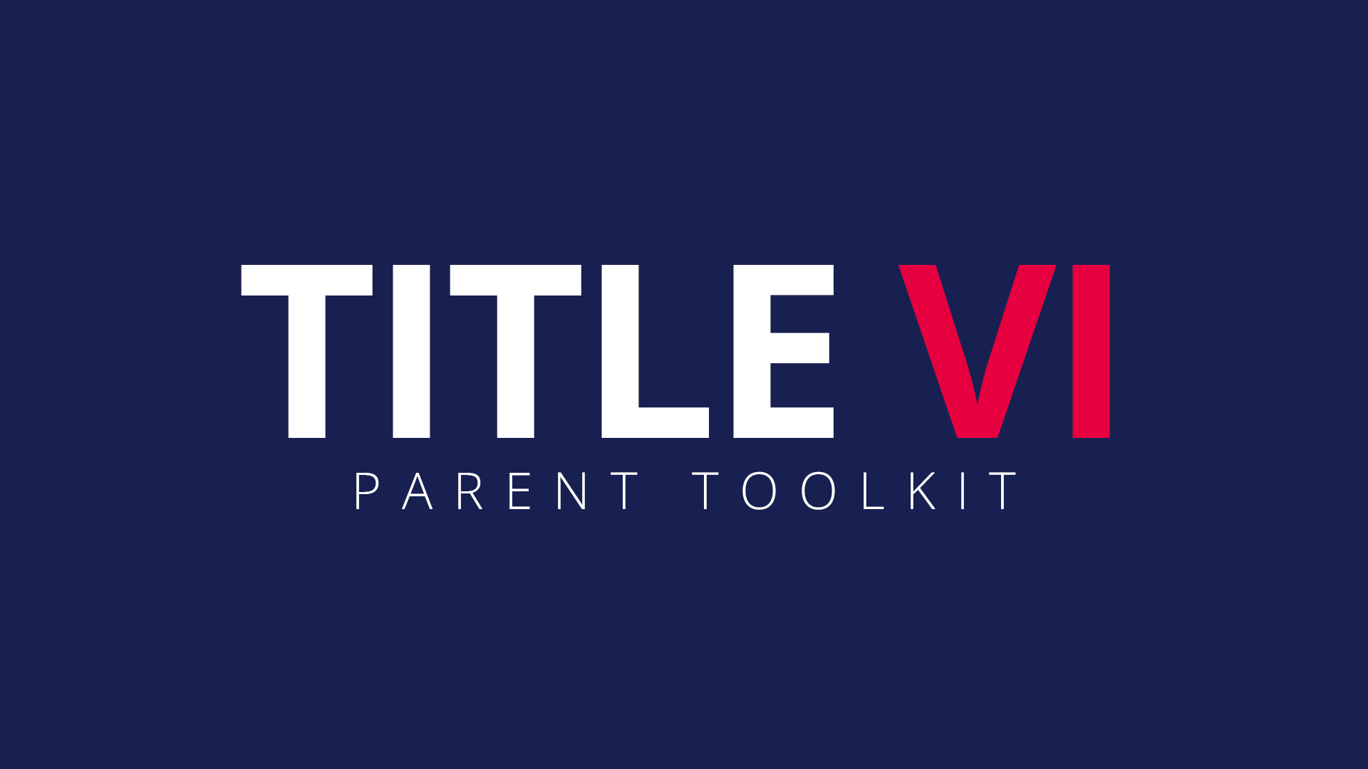 Title VI of the Civil Rights Act of 1964 - America First Legal